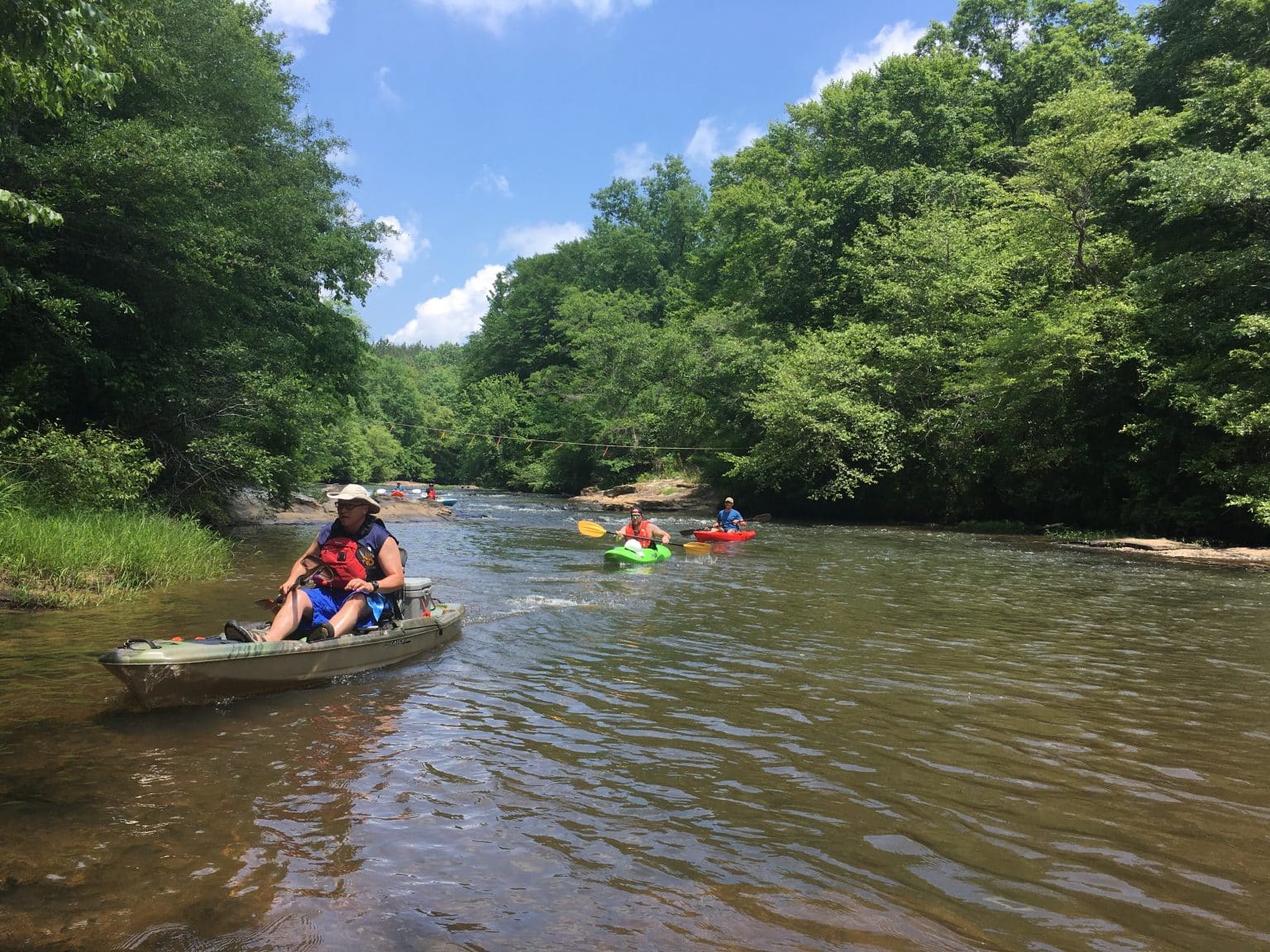 Upper Hatchet Creek Fun - Alabama Scenic River Trail